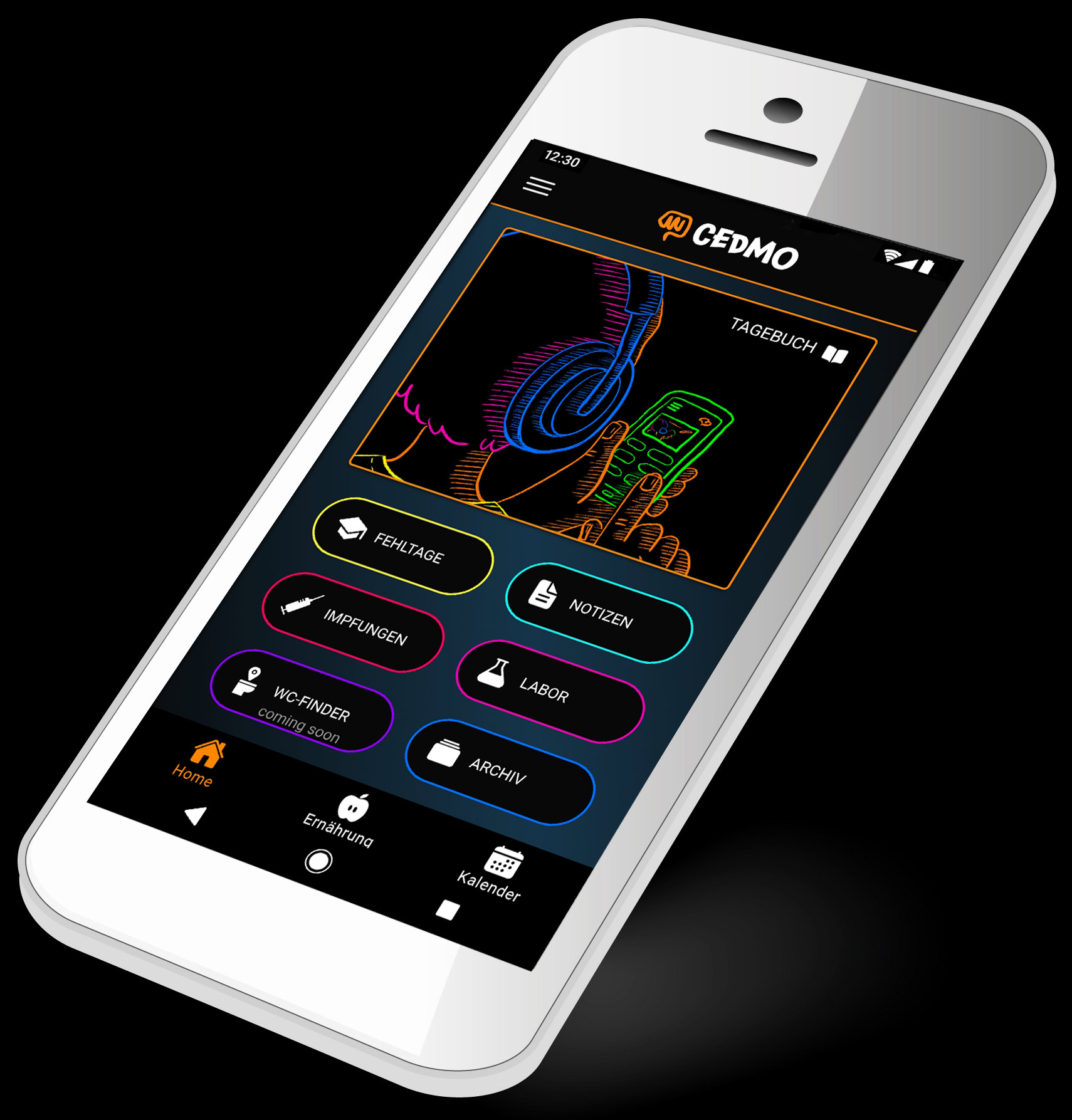 Home - CEDMO - DIE MODERNE APP FÜR KIDS UND JUGENDLICHE MIT CED